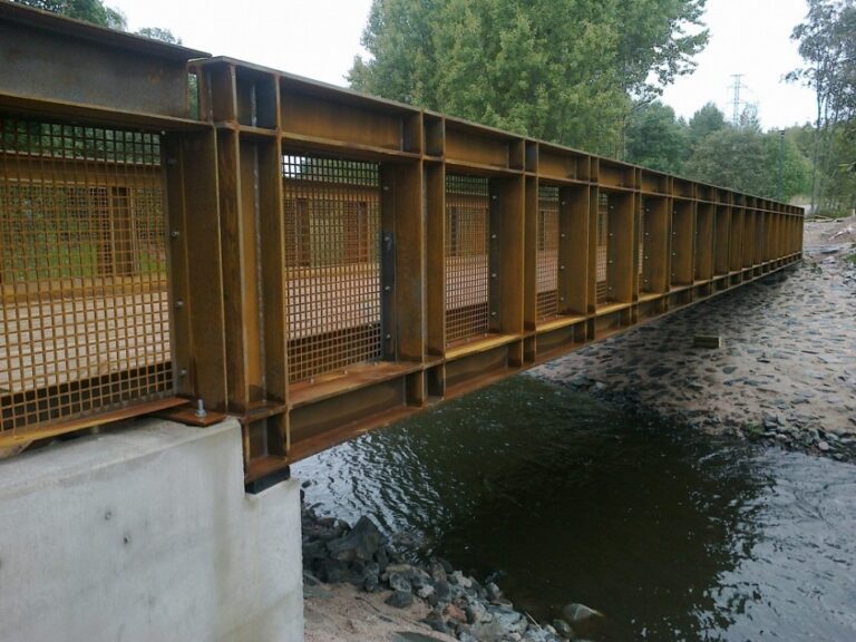 Metal and Steel Bridges. Pipe and Girder Bridges from Levstal